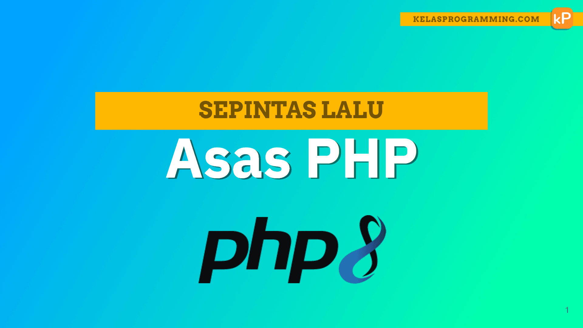 Asas - Kelas Programming