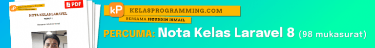 KelasProgramming.com - Belajar PHP, Codeigiter, Laravel Dengan Video Online