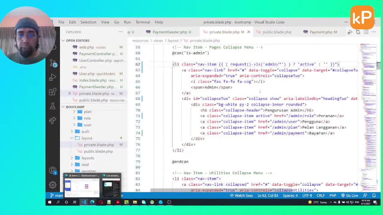 Kelas 9 (Pagi) - Kelas Programming